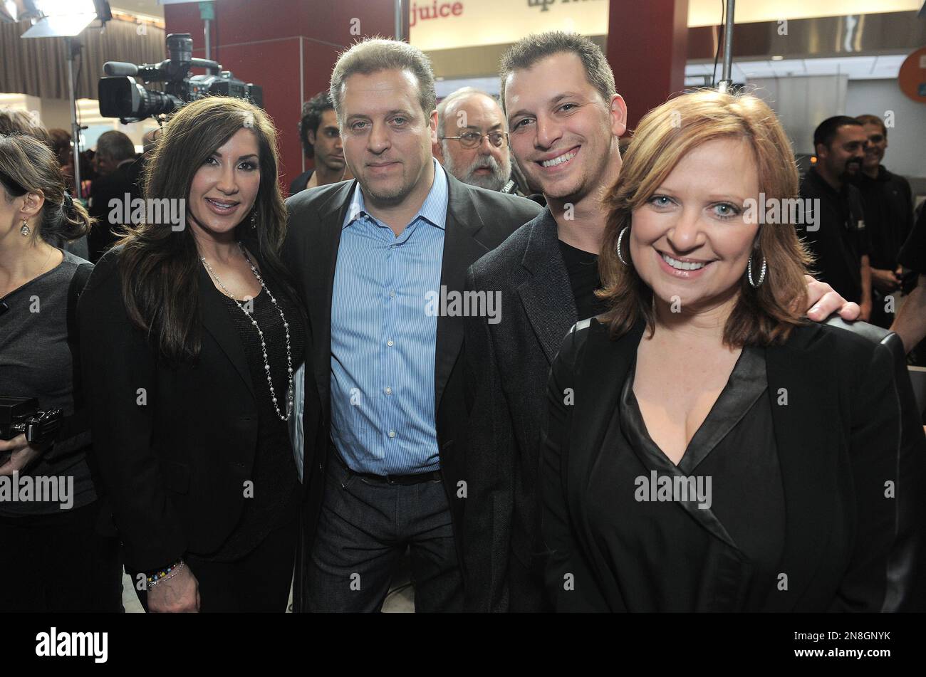 From left, Jacqueline Laurita, Chris Laurita, Albie Manzo and Caroline ...