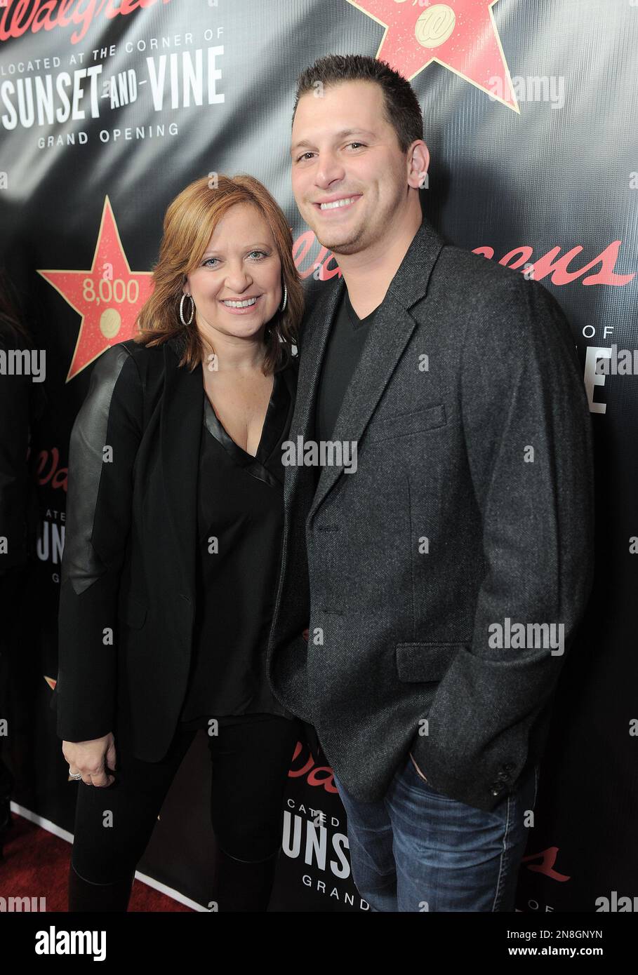 Caroline Manzo and Albie Manzo attend Walgreens 8000th Store Opening ...