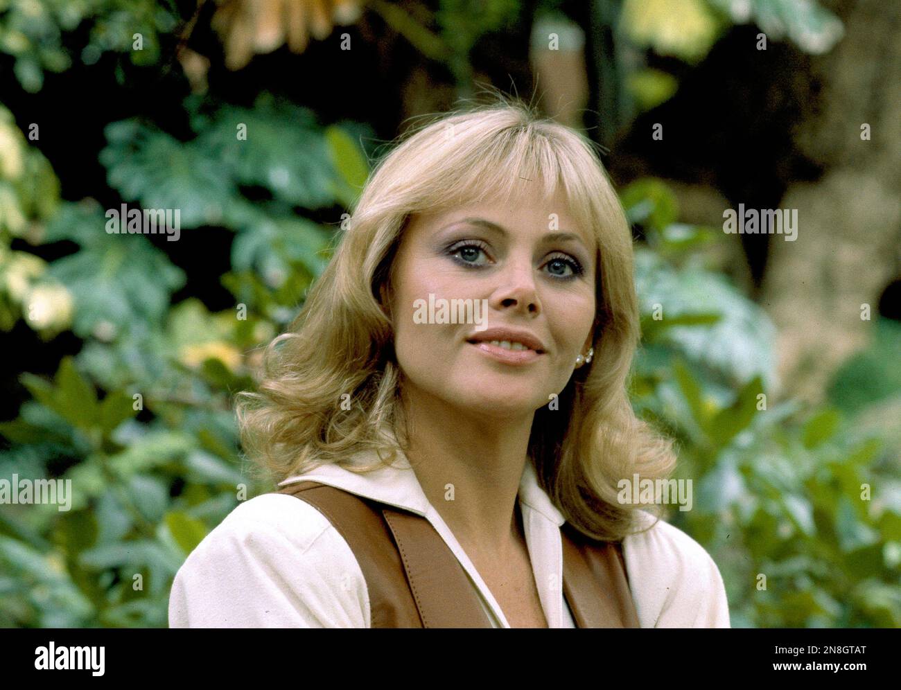Swedish actress Britt Eklund is seen at the Bel Air Hotel in Beverly ...