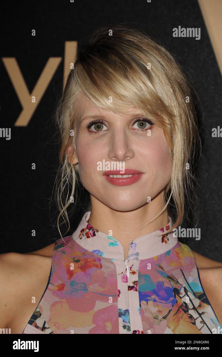 Lucy Punch attends HFPA and InStyle's Golden Globe award season ...