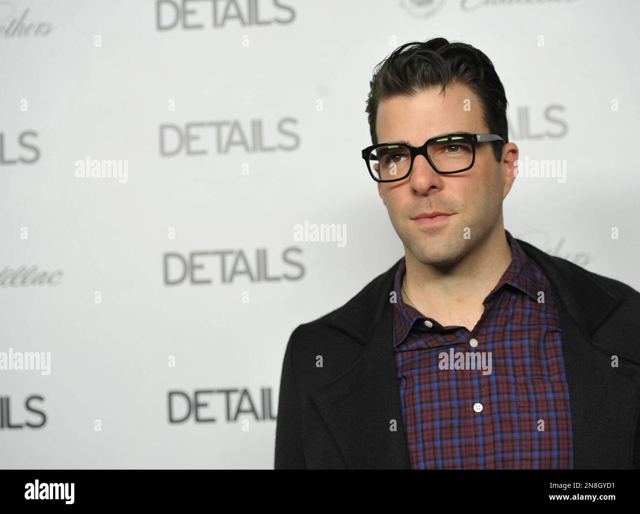 IMAGE DISTRIBUTED FOR DETAILS MAGAZINE - Zachary Quinto attends DETAILS ...