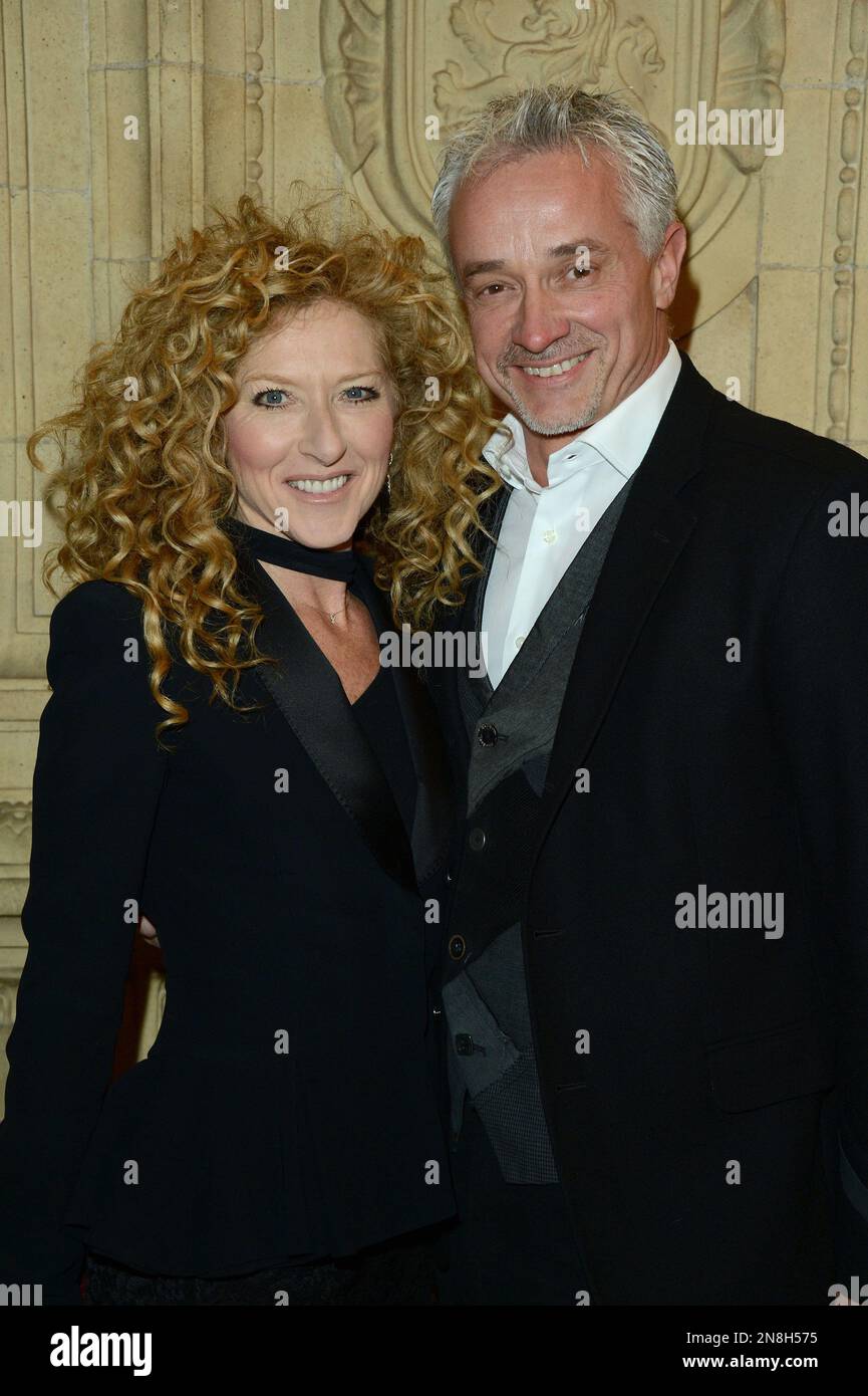 Kelly Hoppen; John Gardiner are seen at Princes Trust Comedy Gala at ...