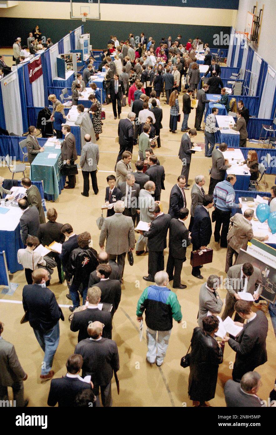 Displaced workers from the Superconducting Super Collider project ...