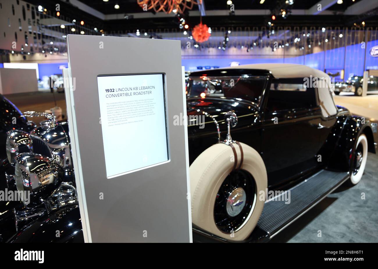 1932 Lincoln KB LeBaron Convertible Roadster is seen as part of Lincoln ...