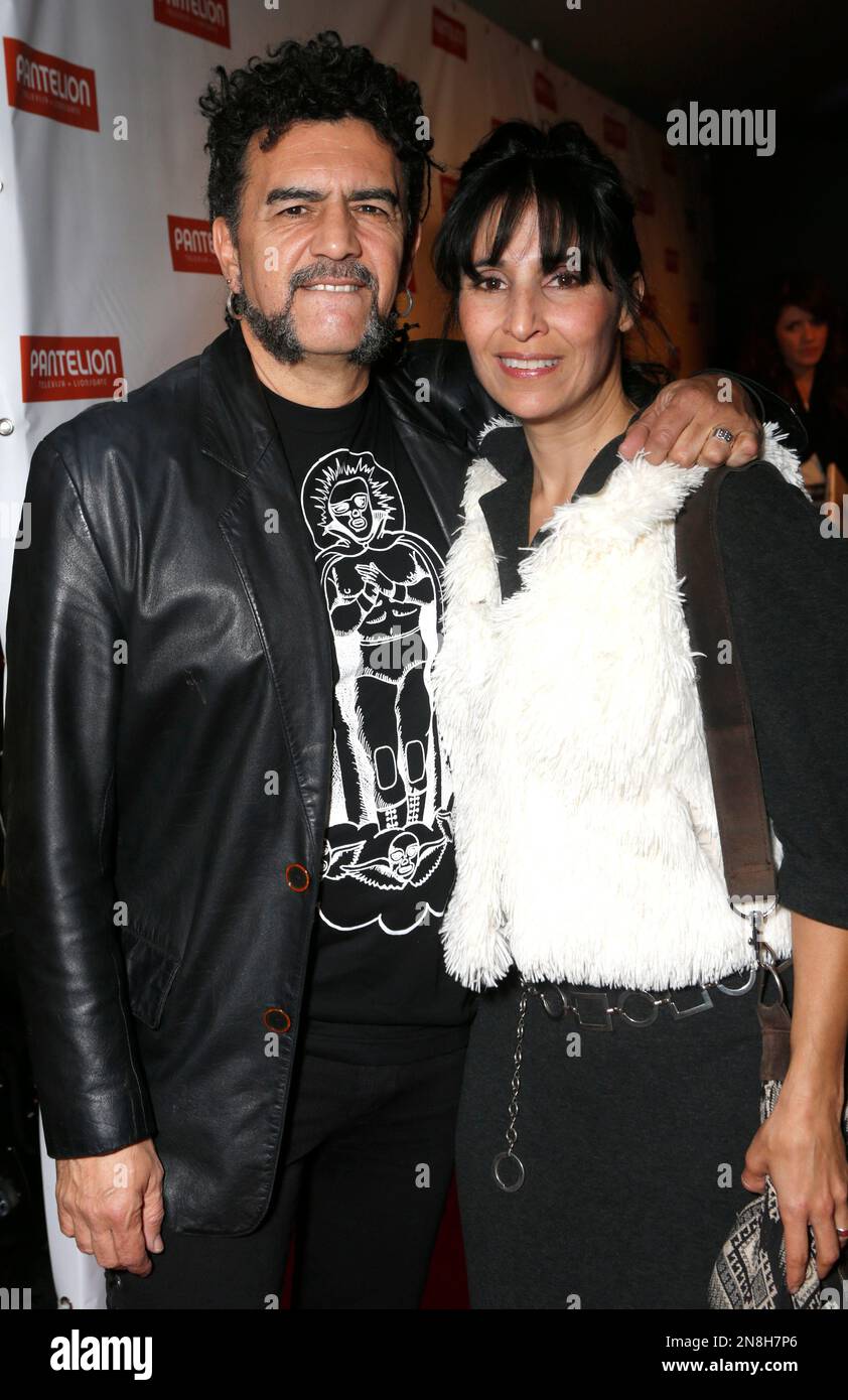 Sergio Arau and Yareli Arizmendi attends a special screening for "Hecho ...