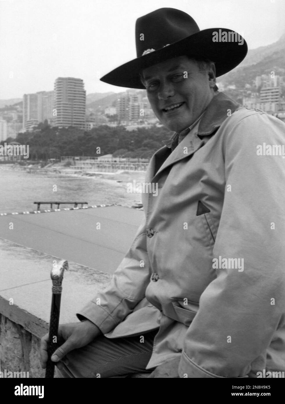 US actor Larry Hagman, known for his role of JR Ewing from the ...