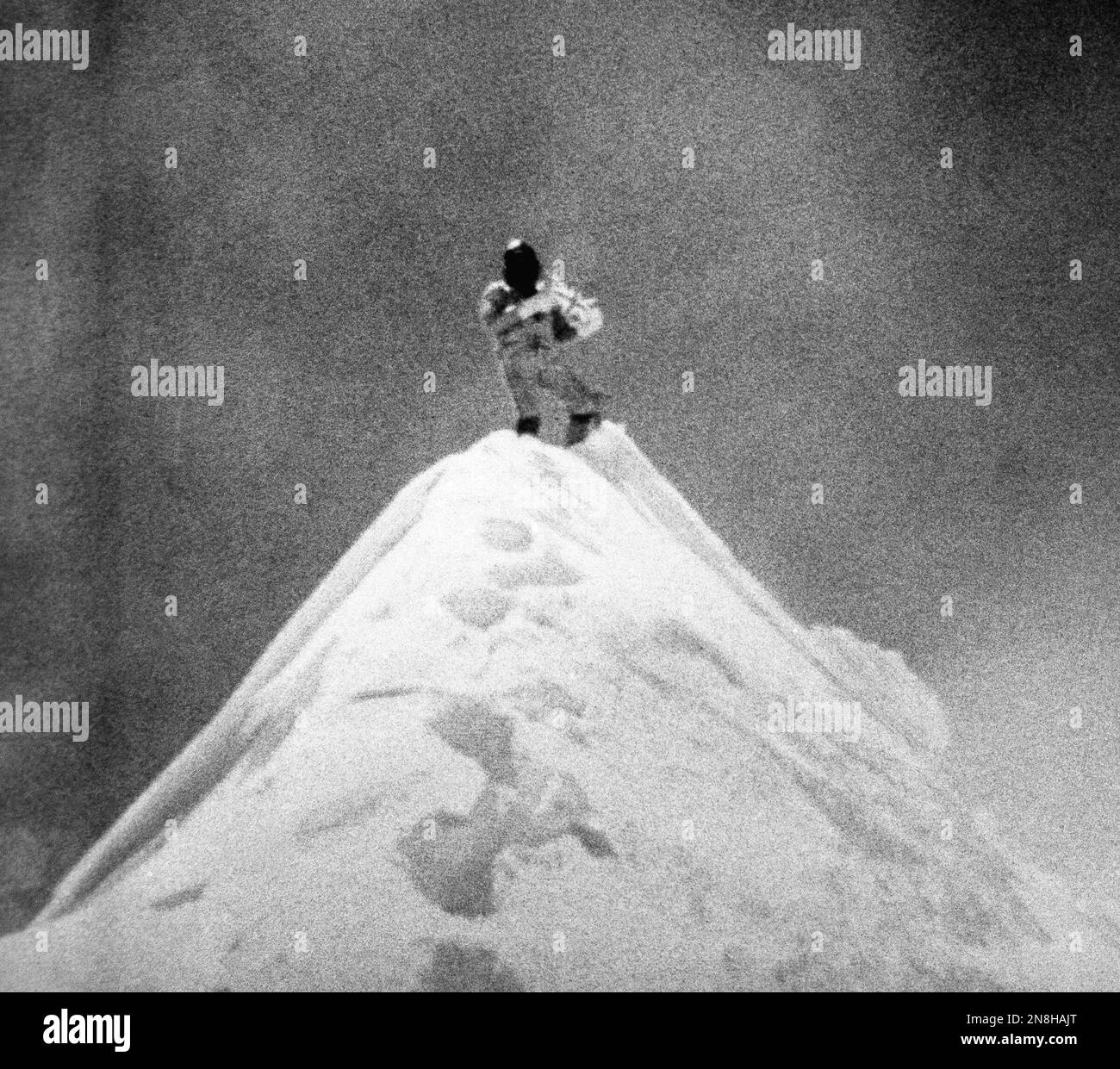 This picture of Donald Whillans, deputy leader of the Bonington ...