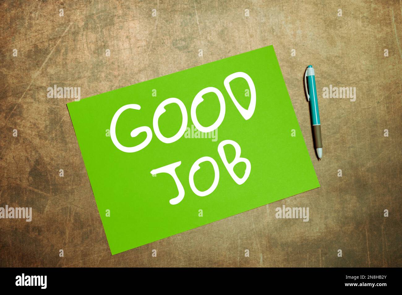 Conceptual display Good Job. Internet Concept encourage someone for his ...