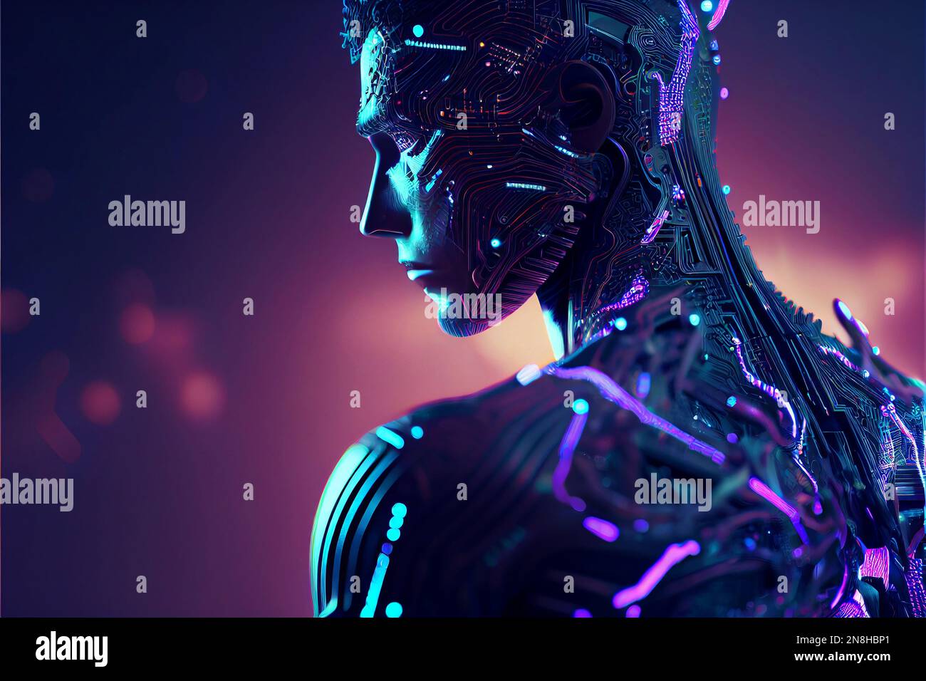 Technological frontier hi-res stock photography and images - Alamy