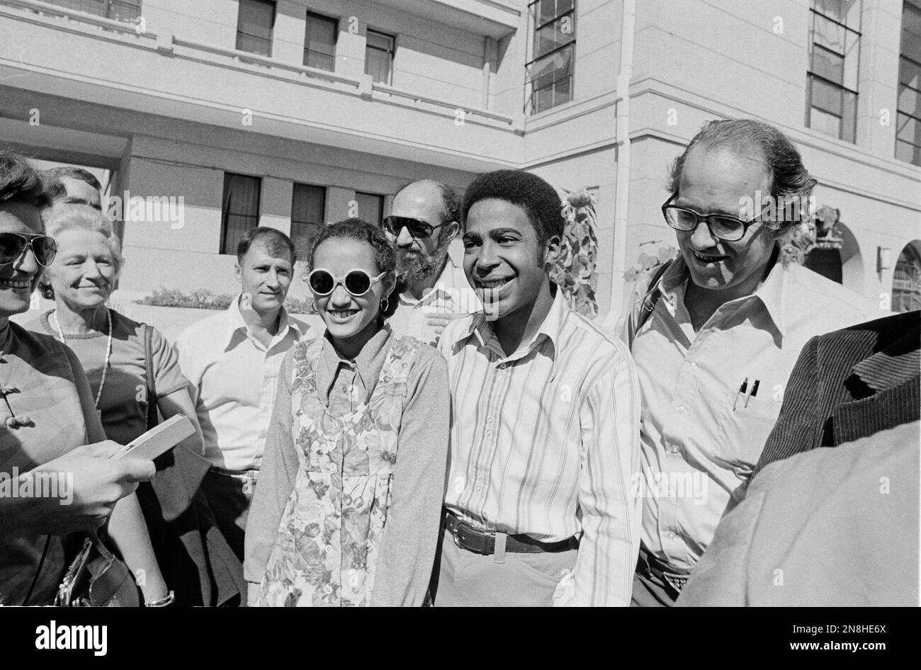 U.S. prisoners of war released from North Vietnam arrive Sept. 26, 1972 ...