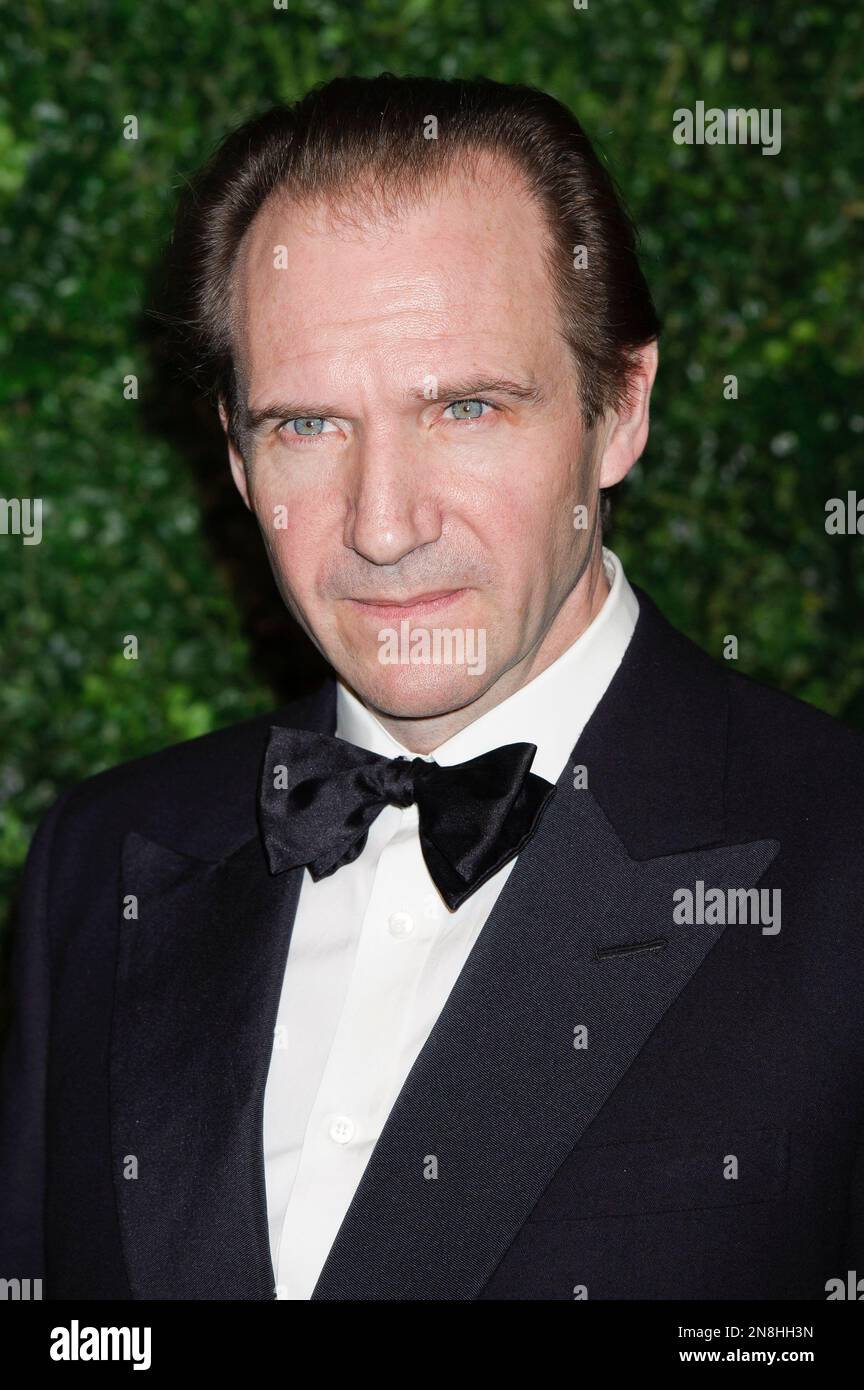 Ralph Fiennes seen at the 58th London Evening Standard Theatre Awards ...