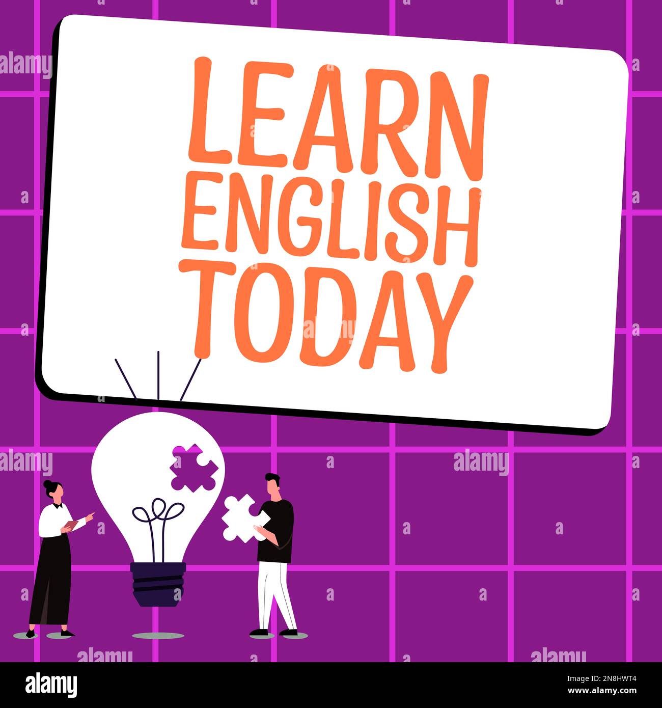 Sign displaying Learn English Today. Business showcase gain or acquire ... Sign displaying Learn English Today. Business showcase gain or acquire ...