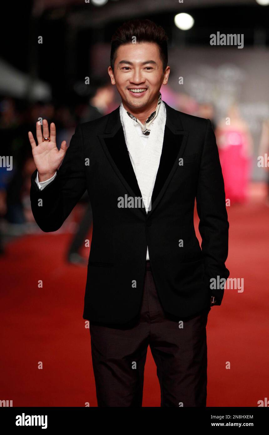 Taiwanese actor and singer Alec Su arrives at the 49th Golden Horse ...