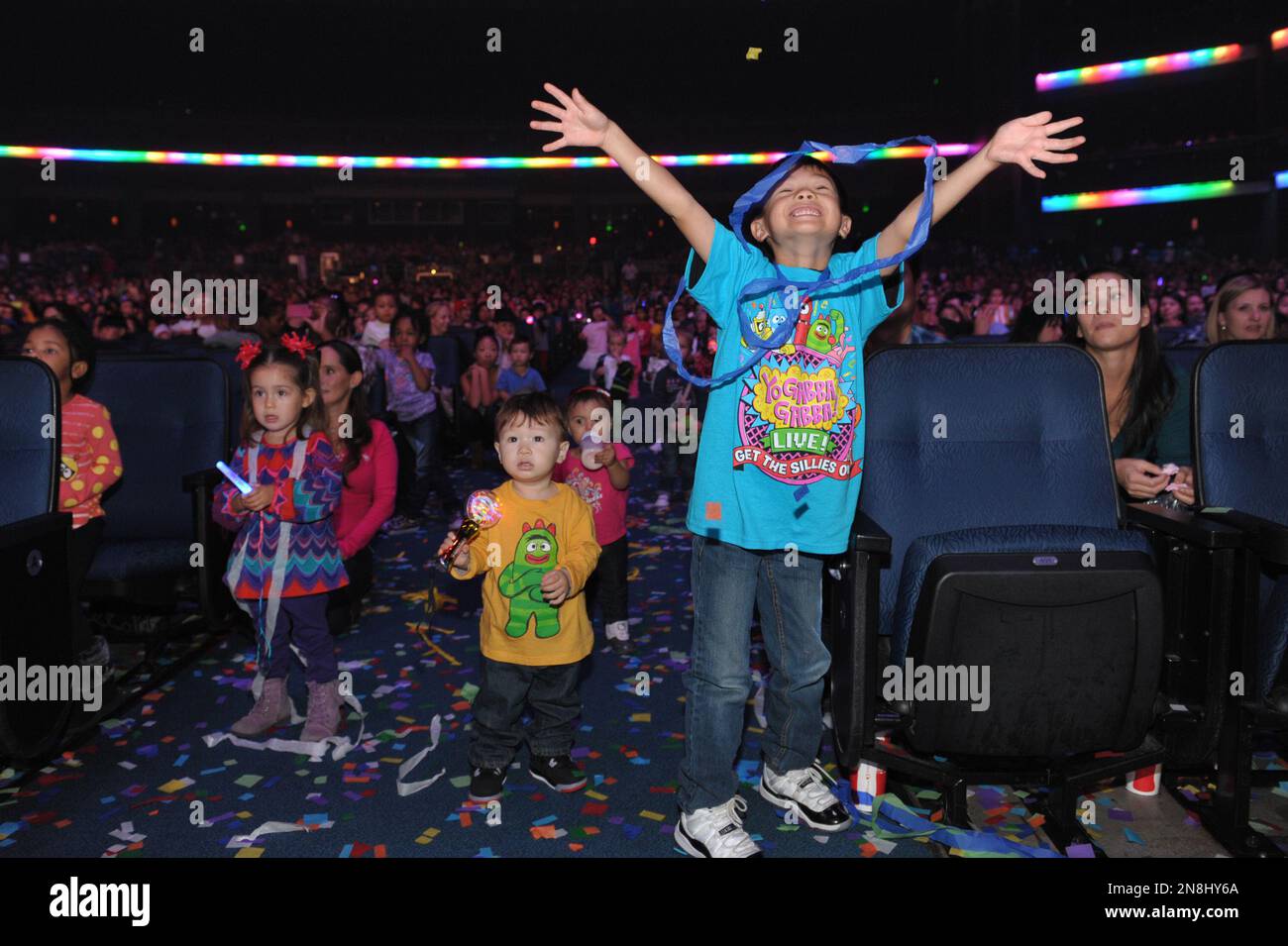 A general view of the atmosphere at Yo Gabba Gabba! Live!: Get The ...