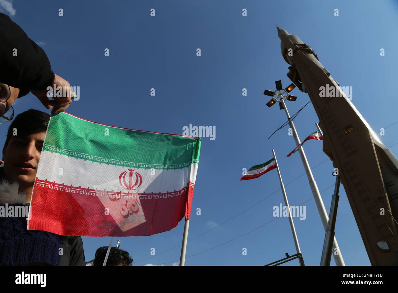 Tehran, Tehran, Iran. 11th Feb, 2023. An Iranian-made built surface-to ...