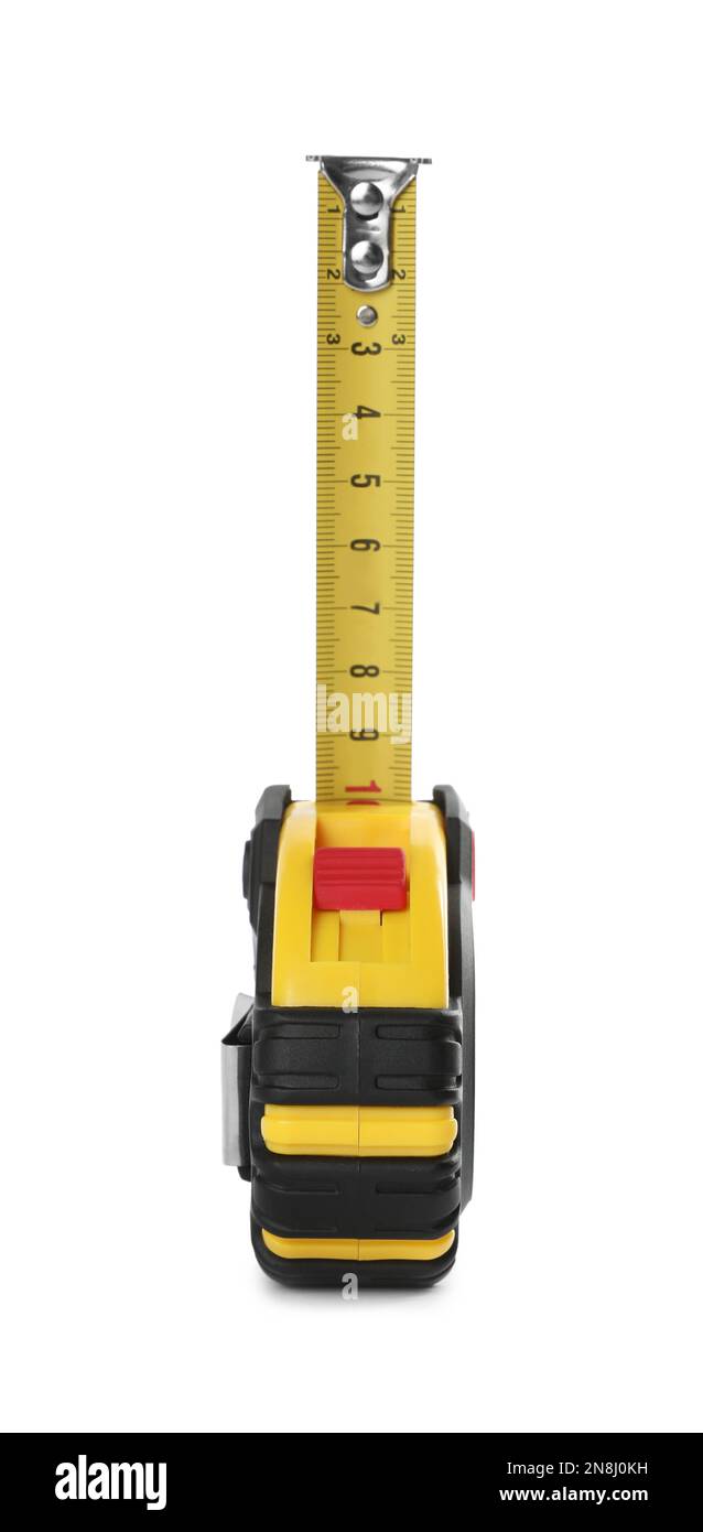 Long retractable tape measure hi-res stock photography and images - Alamy
