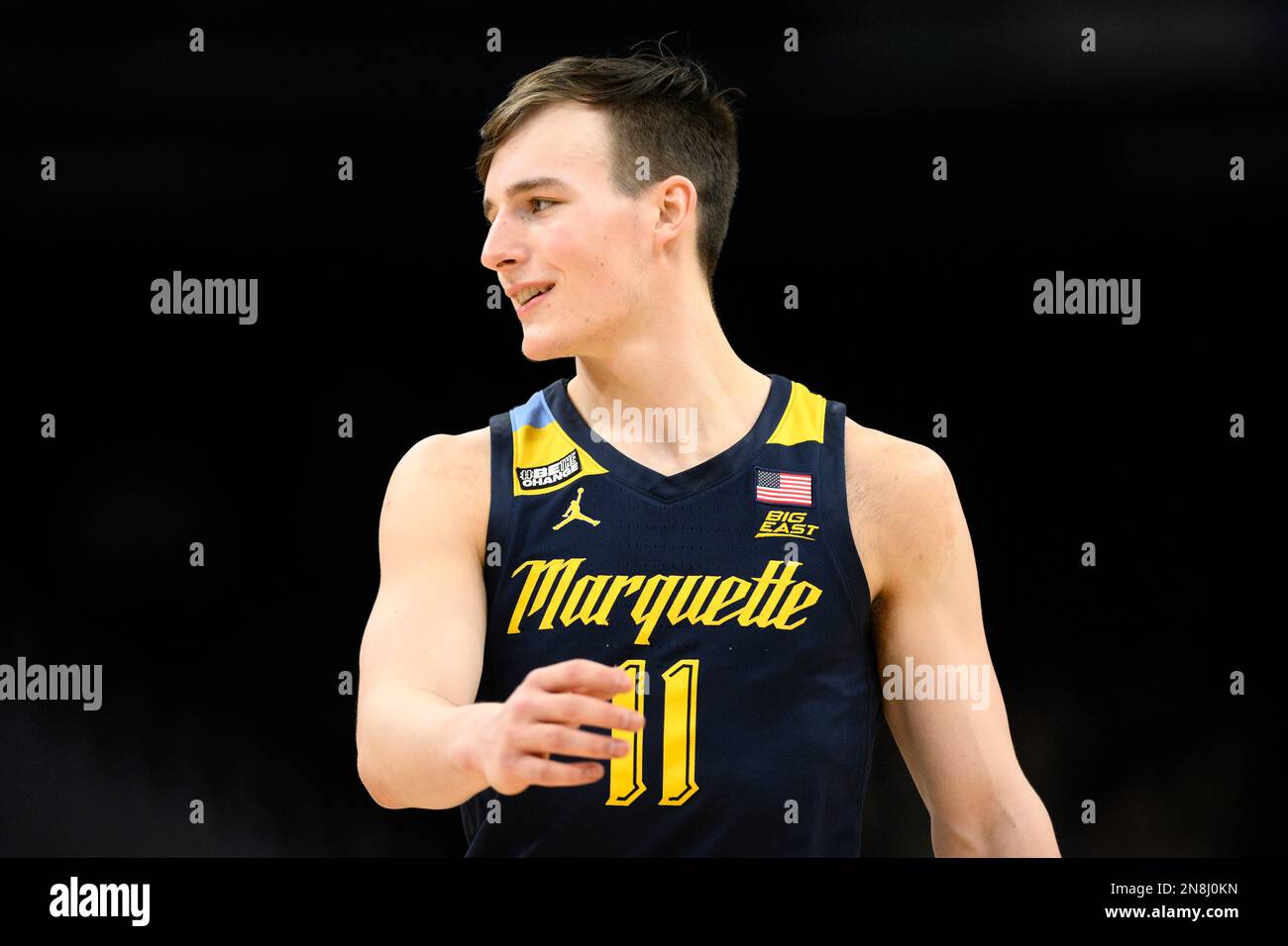 Marquette guard Tyler Kolek (11) in action during the second half of an ...