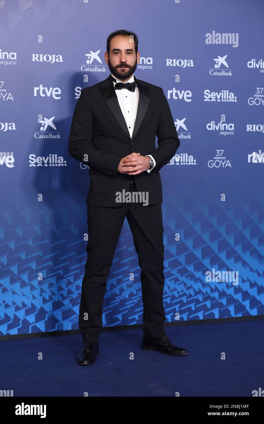 Actor Jesús Carroza poses on the red carpet prior to the gala of the ...