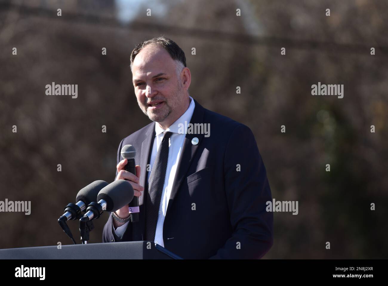 Baltimore, United States of America. 30 January, 2023. Amtrak CEO ...