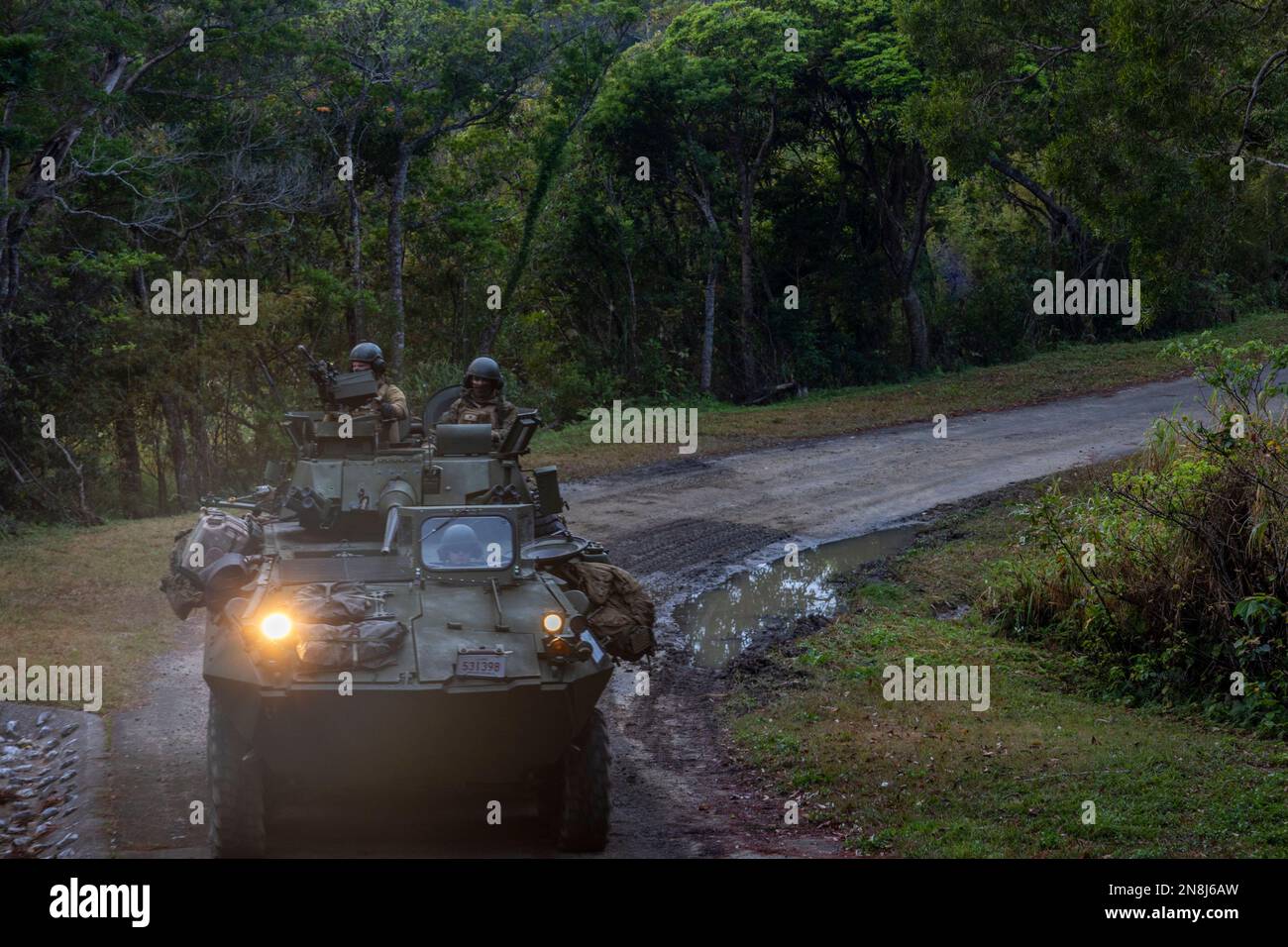 U.S. Marines with Battalion Landing Team 1/4, 31st Marine Expeditionary ...