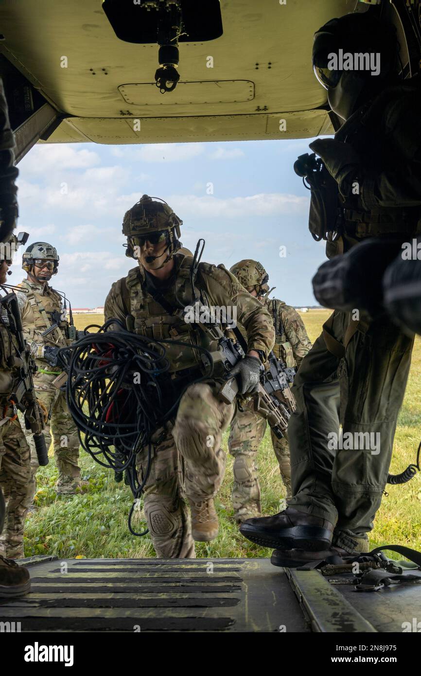 U.S. Airmen with 308th Rescue Squadron, 920th Rescue Group, 920th ...