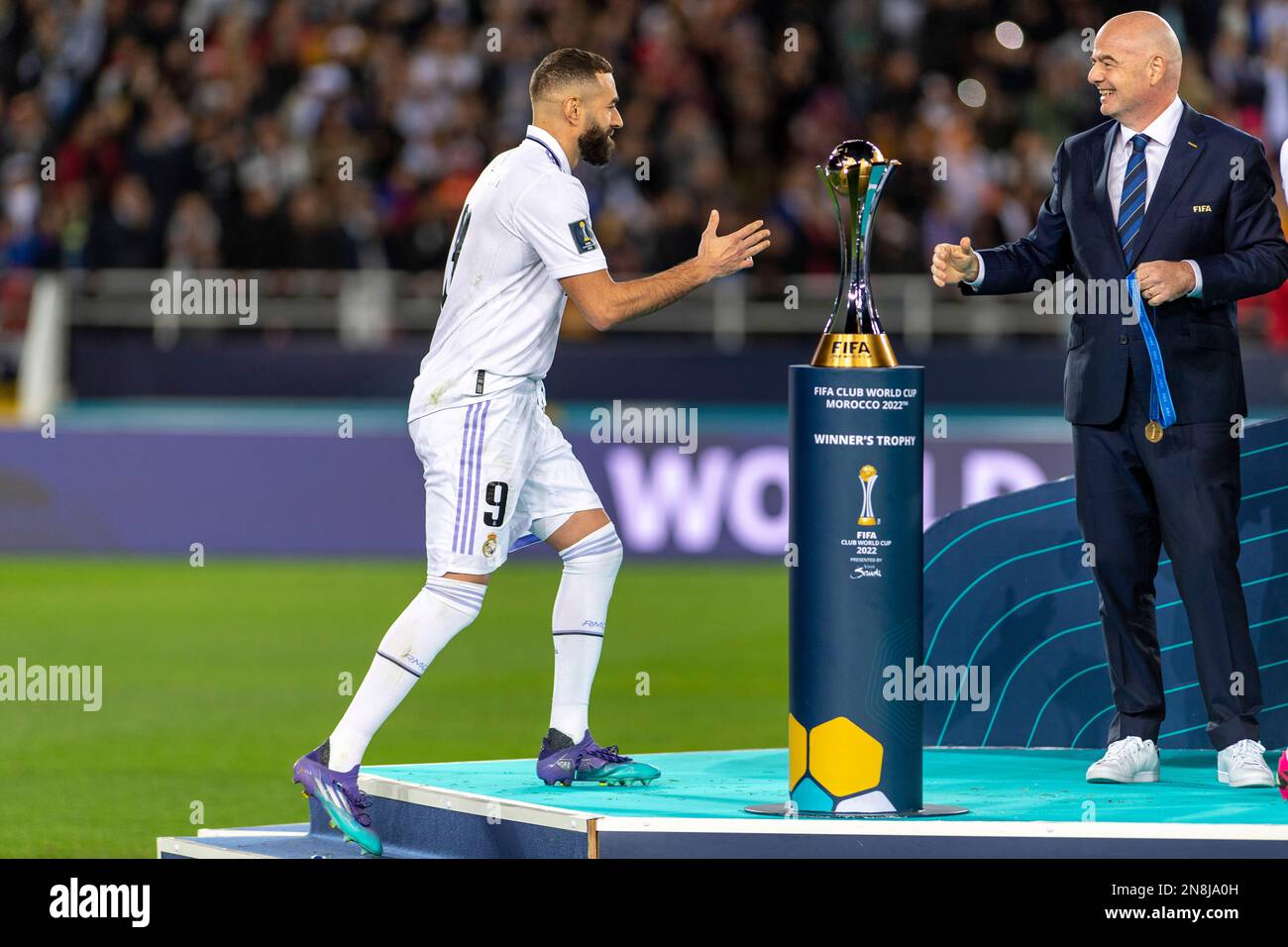 Rabat, Morocco. 11th Feb, 2023. Prince Moulay Abdellah Stadium Karim ...