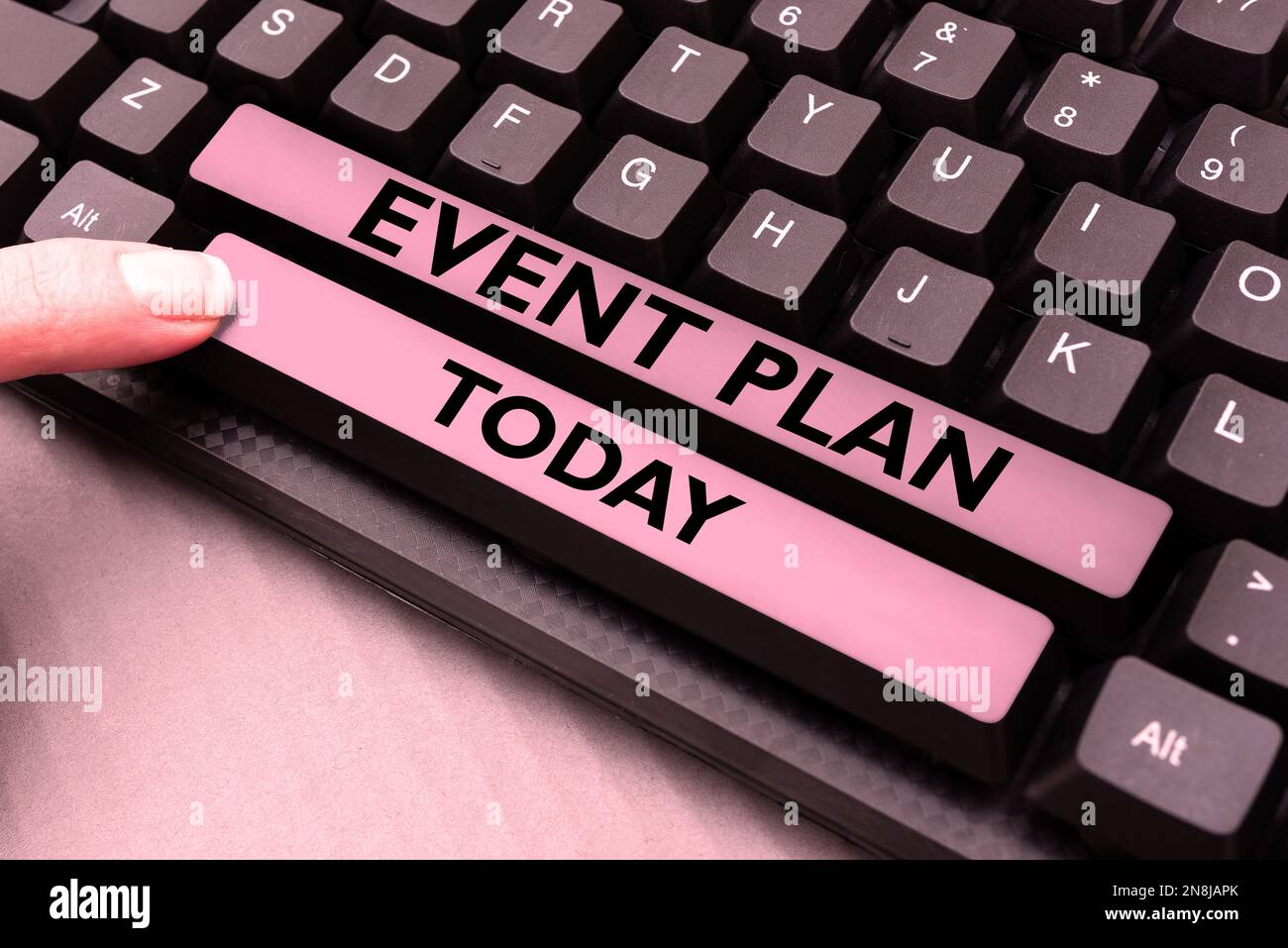 Writing displaying text Event Plan. Internet Concept Process of ...