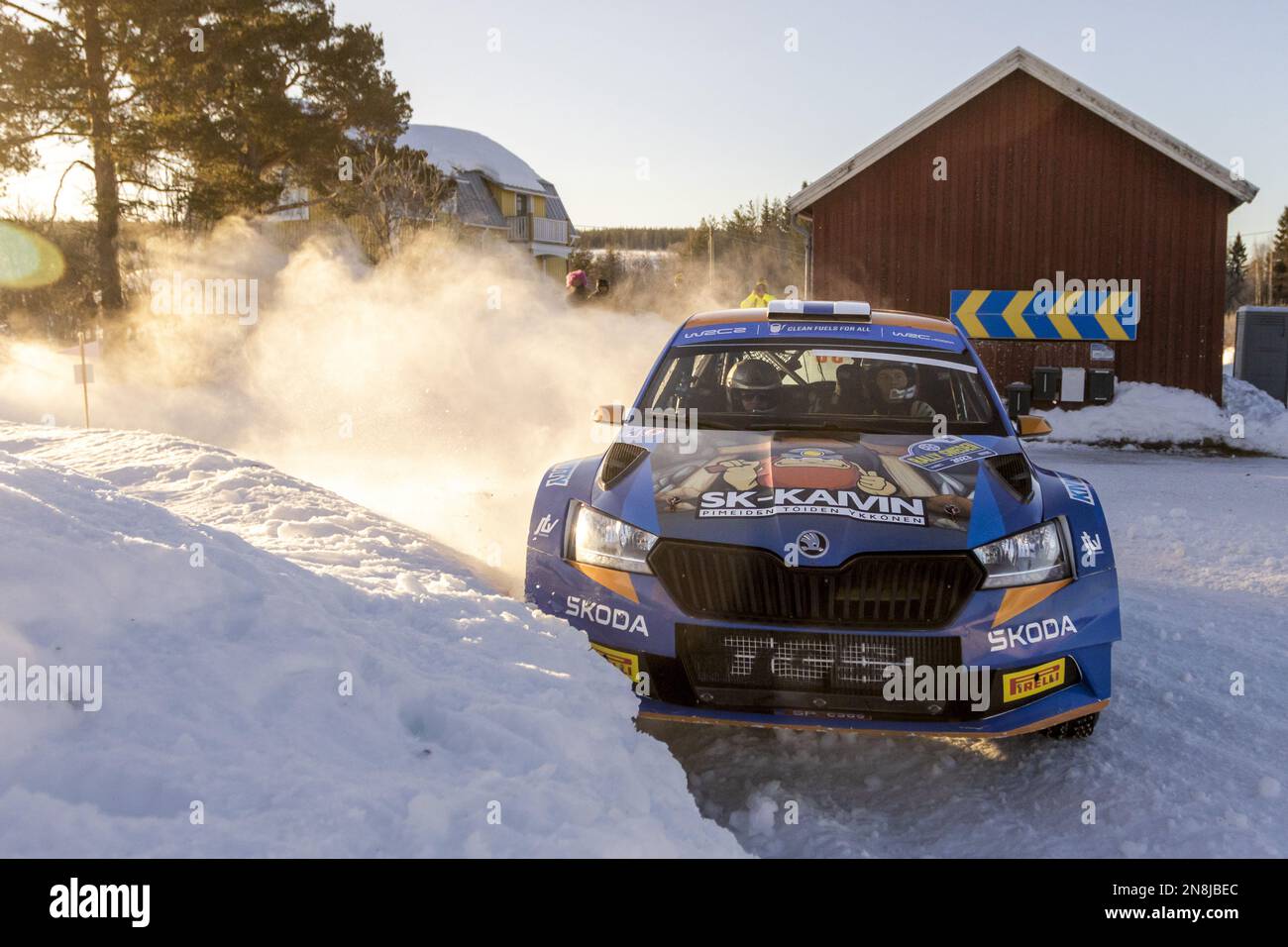 30 Lauri JOONA (FIN), Tuukka SHEMEIKKA (FIN), SKODA FABIA Evo, RC2 ...