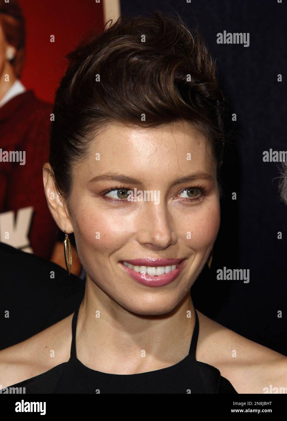 Actress Jessica Biel attends the LA premiere of "Hitchcock" at the ...
