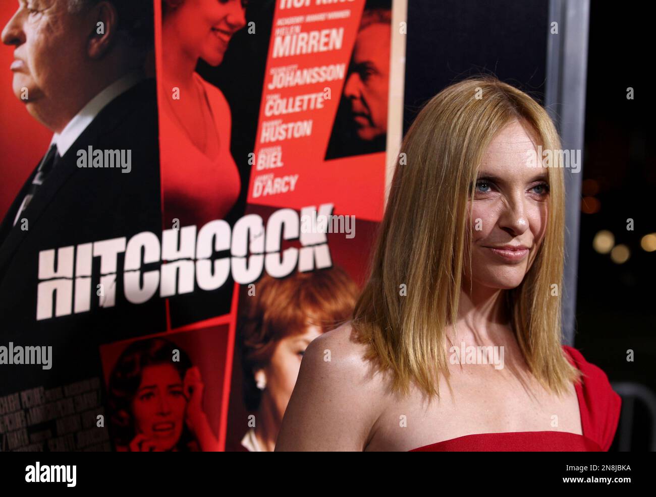 Actress Toni Collette attends the LA premiere of "Hitchcock" at the ...