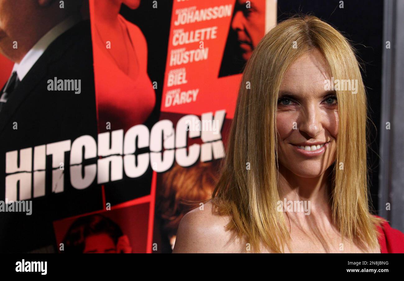 Actress Toni Collette attends the LA premiere of "Hitchcock" at the ...
