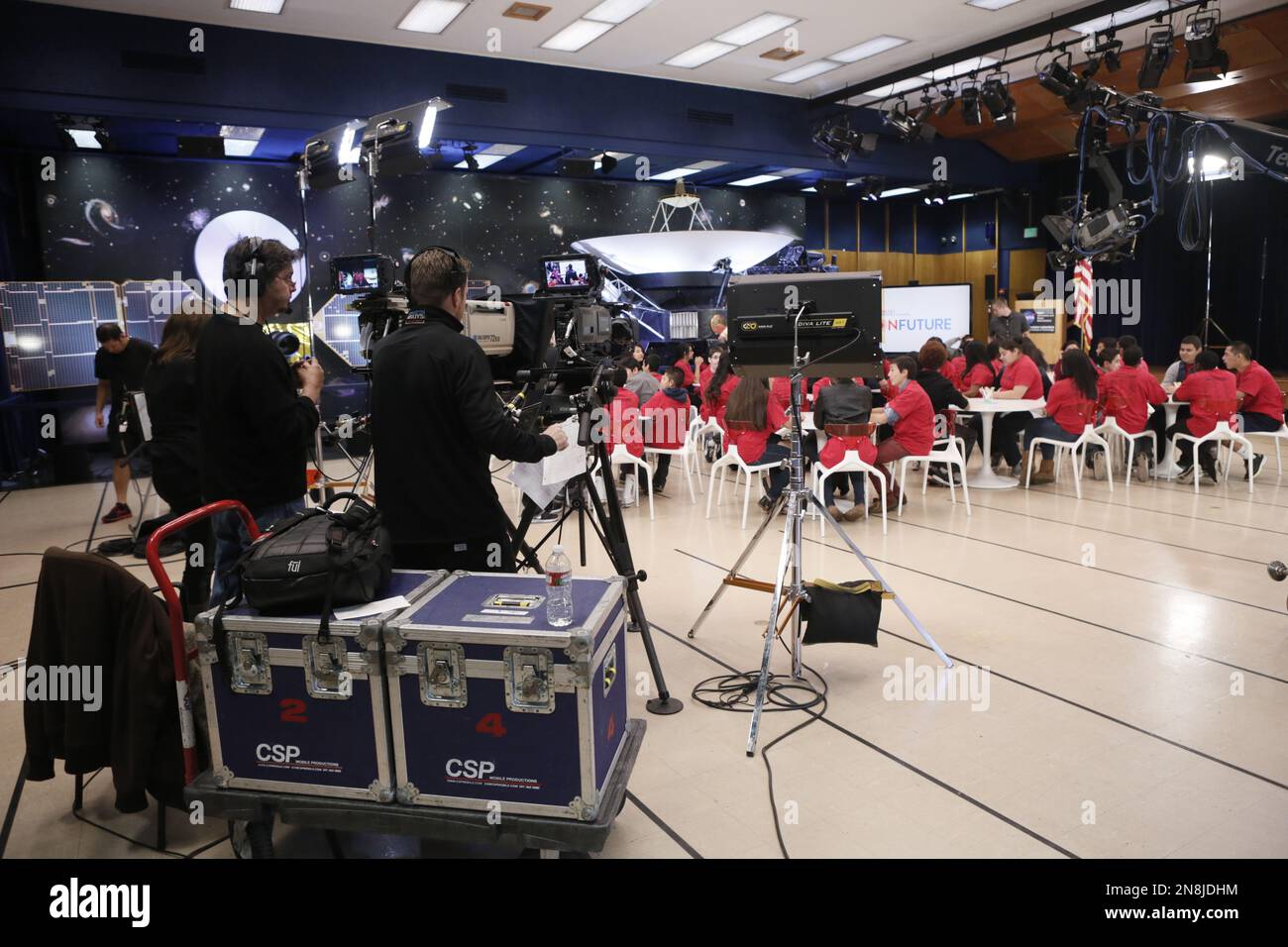 Atmosphere at Change the Equation's iON FUTURE Launch at NASA Jet ...