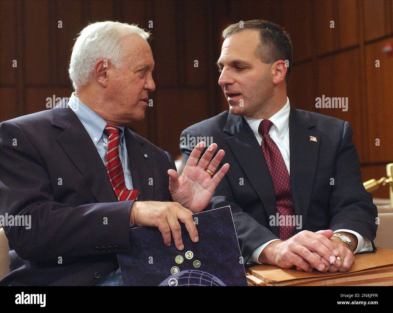 FILE - This Oct. 8, 2002 file photo shows former New Hampshire Sen ...