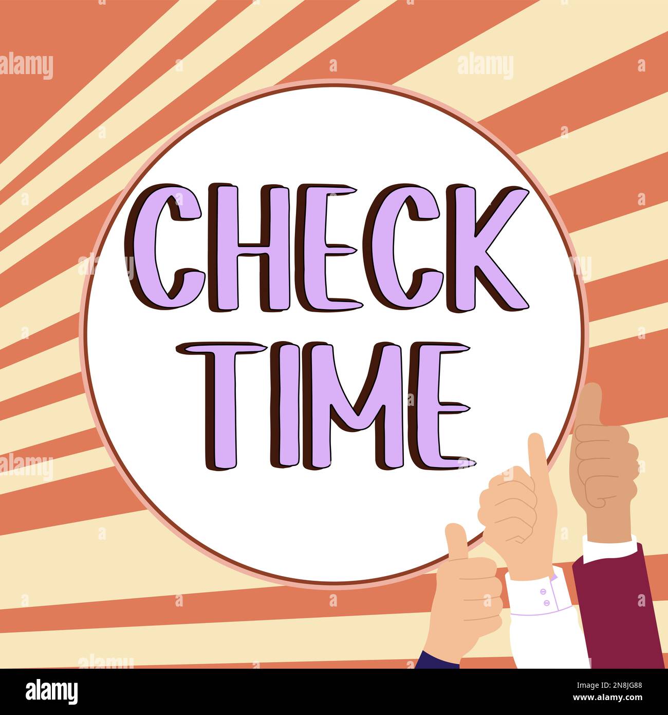Writing displaying text Check Time. Conceptual photo instance of ...