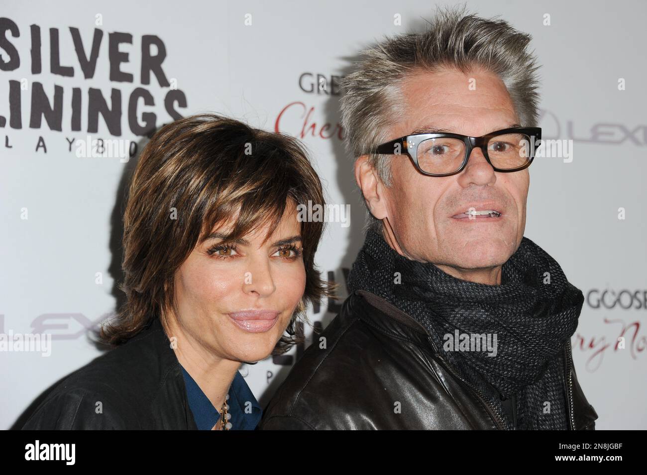Lisa Rinna, left, and Harry Hamlin arrive at the special screening of ...