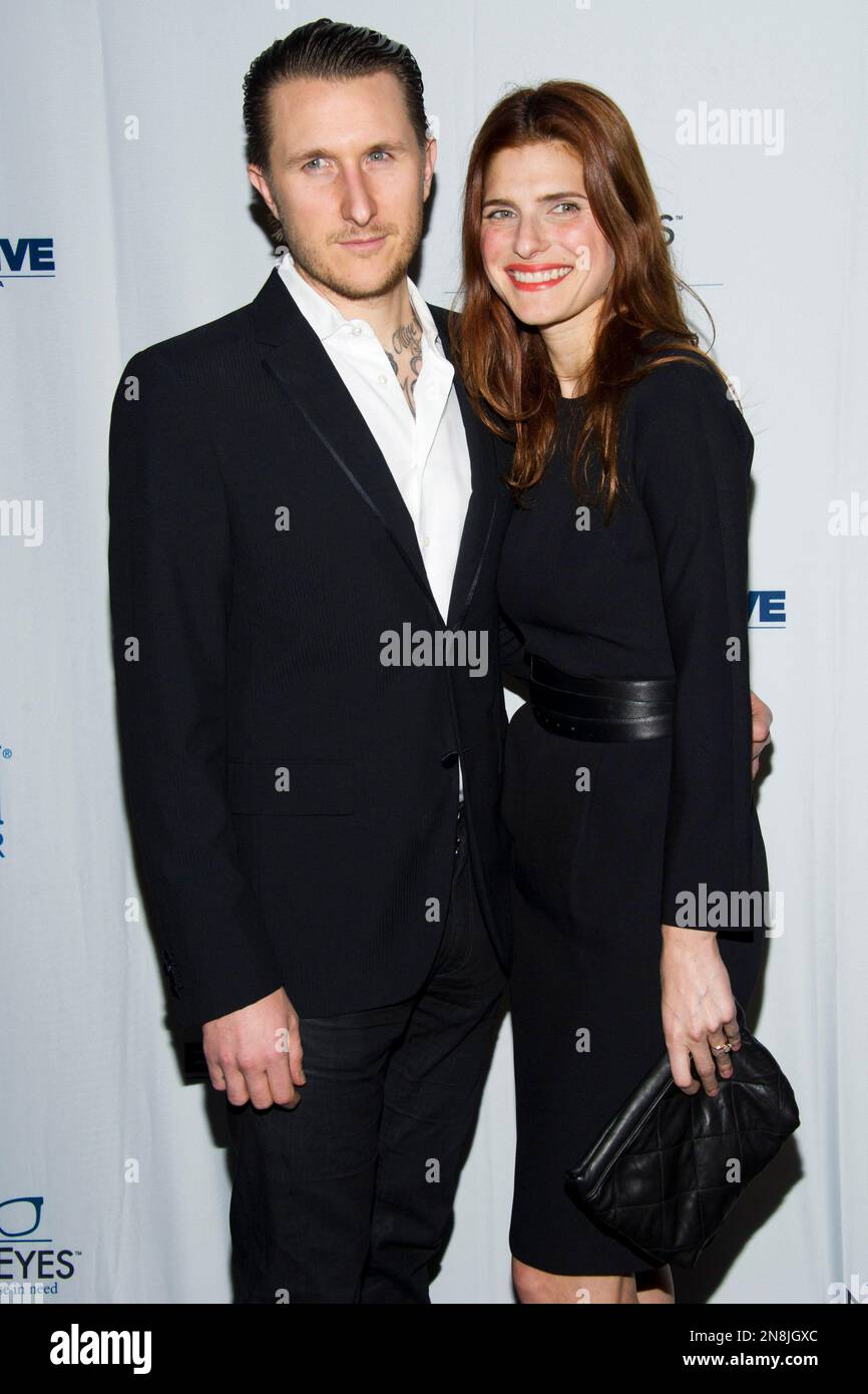 Scott Campbell and Lake Bell attend the New Eyes for the Needy 80th ...
