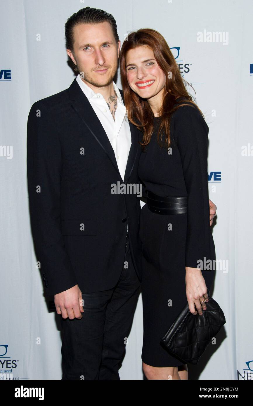Scott Campbell and Lake Bell attend the New Eyes for the Needy 80th ...