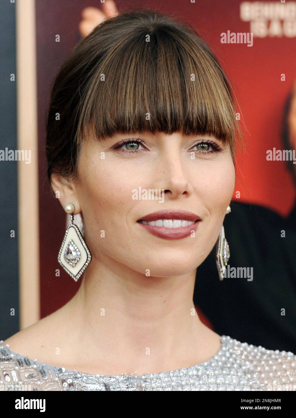 Actress Jessica Biel attends the premiere for "Hitchcock" at the ...