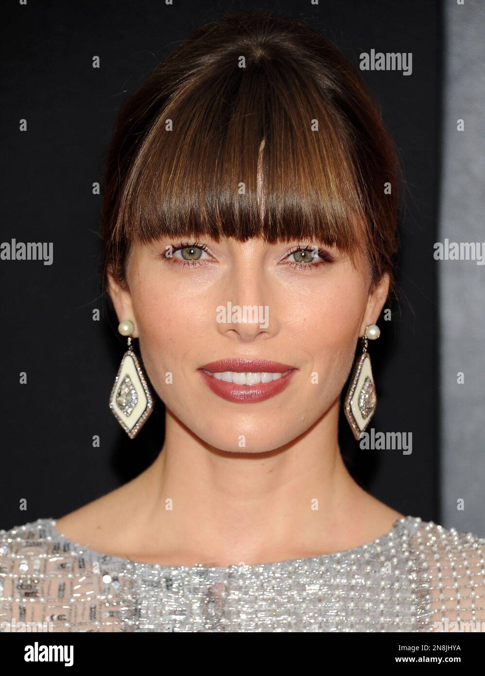 Actress Jessica Biel attends the premiere for "Hitchcock" at the ...