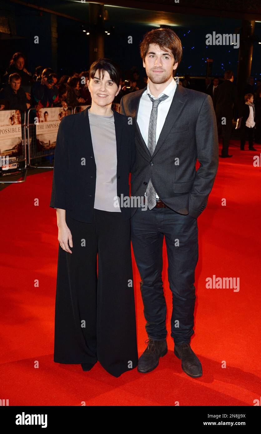 Film subjects Maria Belon and Lucas Belon is seen at the UK Premiere of ...