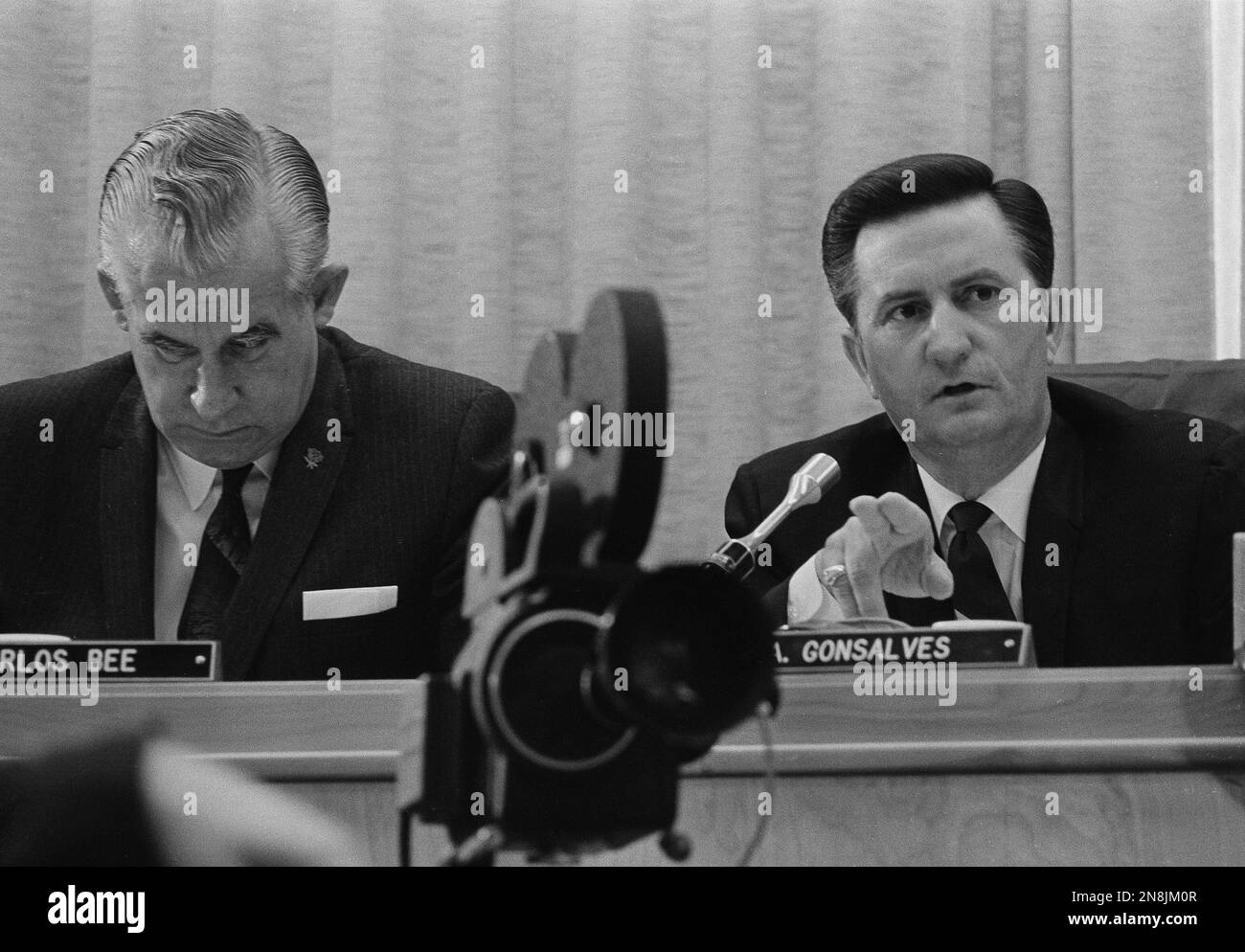 Assemblyman Joe A. Gonsalves (D-La Miranda), chairman of the Assembly ...