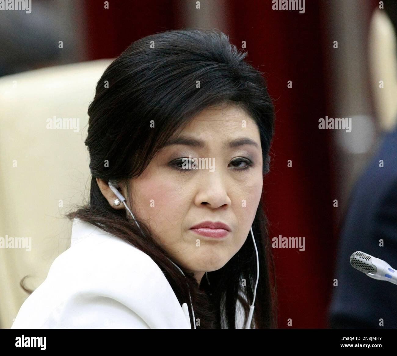 Thailand's Prime Minister Yingluck Shinawatra attends the ASEAN-India ...