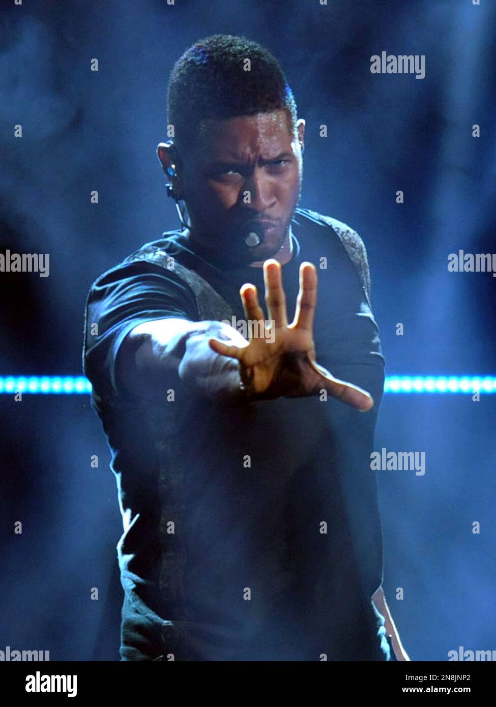 Usher performs “Numb,” “Climax” and “Can’t Stop Won’t Stop” at the 40th ...