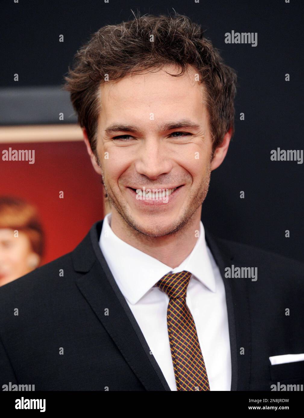 Actor James D'Arcy attends the premiere for "Hitchcock" at the Ziegfeld ...