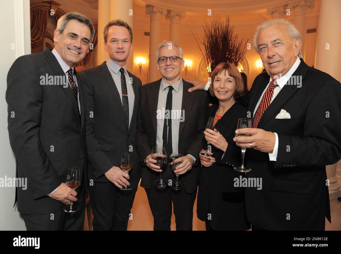 From left, Randall Arney, Neil Patrick Harris, Donald Margulies, Jane ...