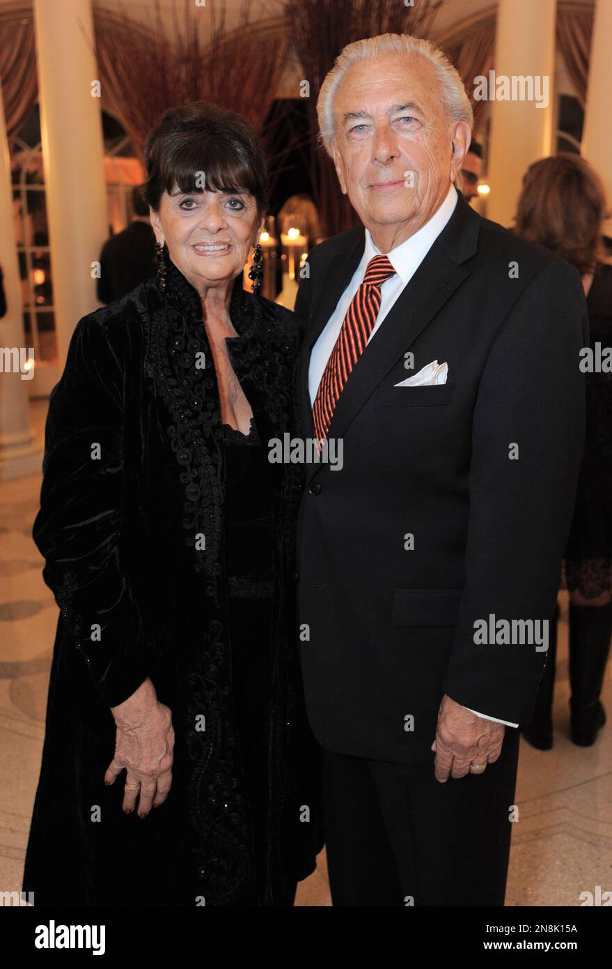 Faye Mancuso and Frank Mancuso attend the LOUIS XIII and Audi Chairman ...