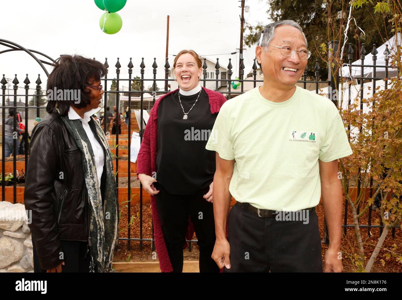 First 5 LA's Dr. Sylvia Swilley, Reverend Anna Olson and LA ...