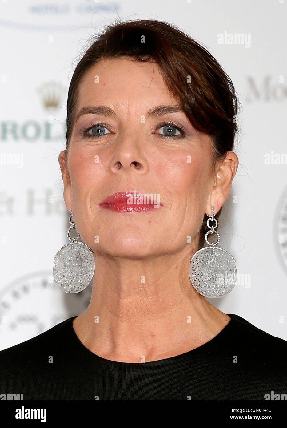 Princess Caroline of Hanover poses for photographers as French chef ...