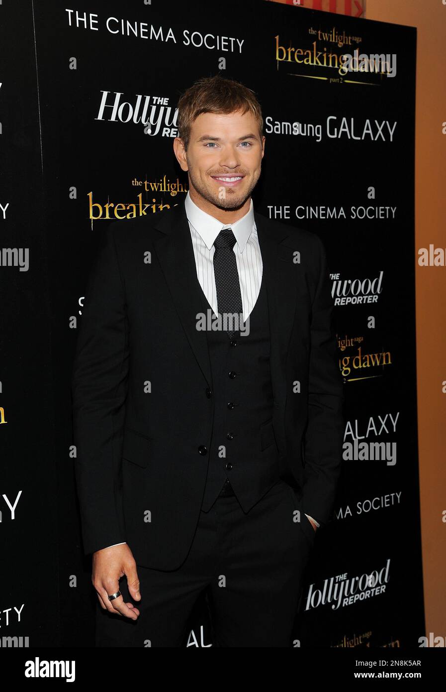 Actor Kellan Lutz attends a special screening of "The Twilight Saga ...