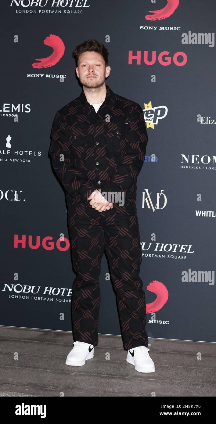 Will Manning attending the Brit Awards 2023 after party at Nobu Hotel ...